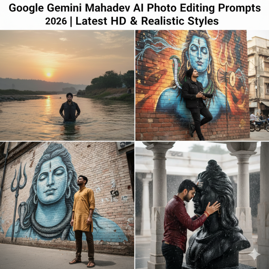 Google Gemini Mahadev AI Photo Editing Prompts 2026 | Ultra-Realistic ...